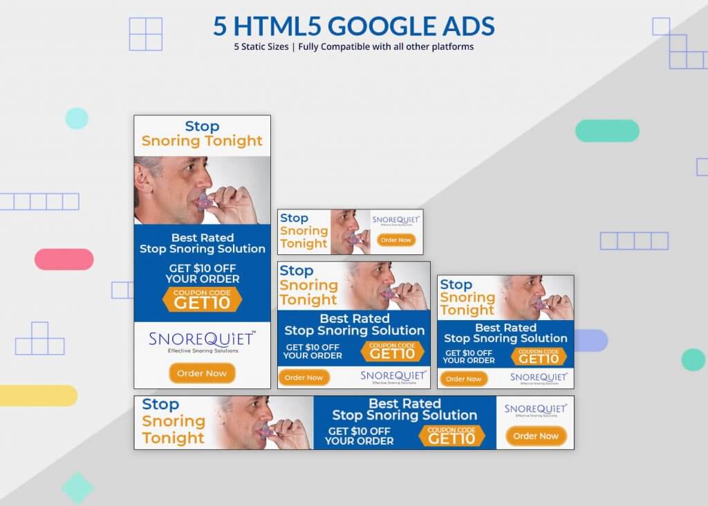 HTML5 Banners For Ad Campaigns - Smart Animate