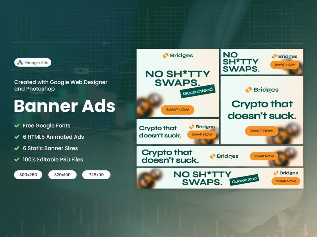HTML5 Banners For Ad Campaigns - Smart Animate
